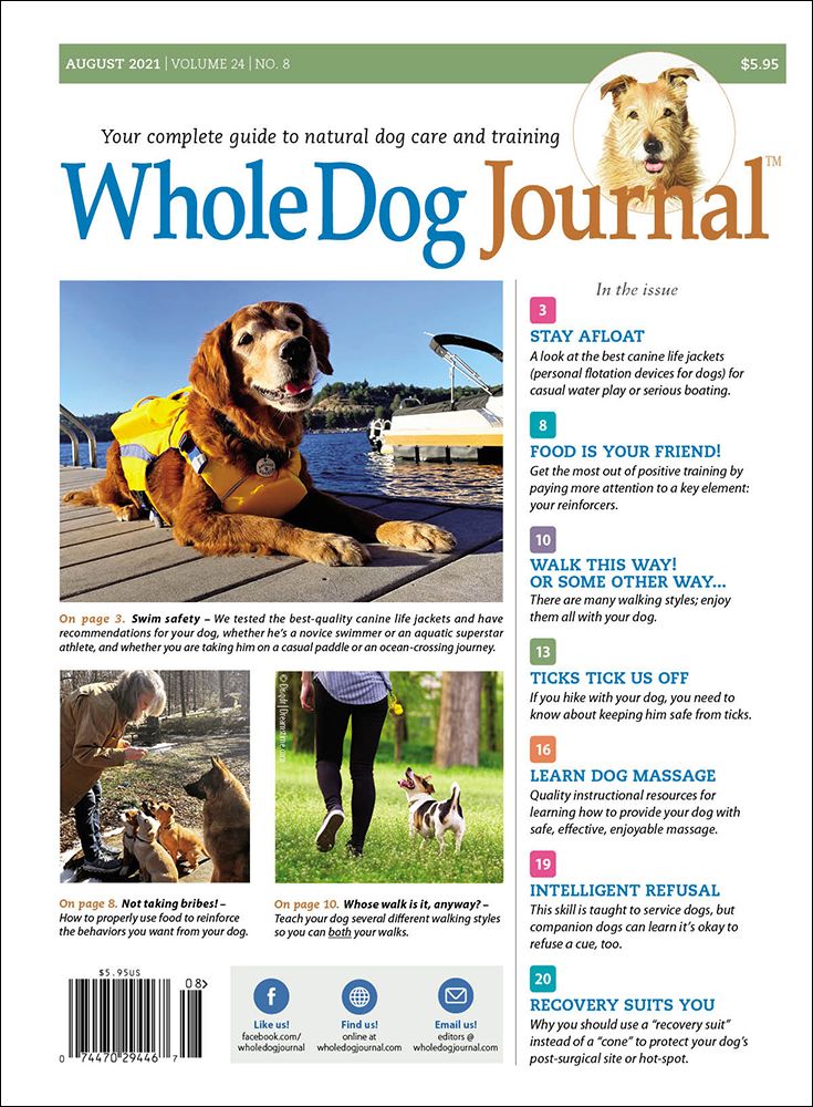 Download The Full August 2021 Issue PDF - Whole Dog Journal